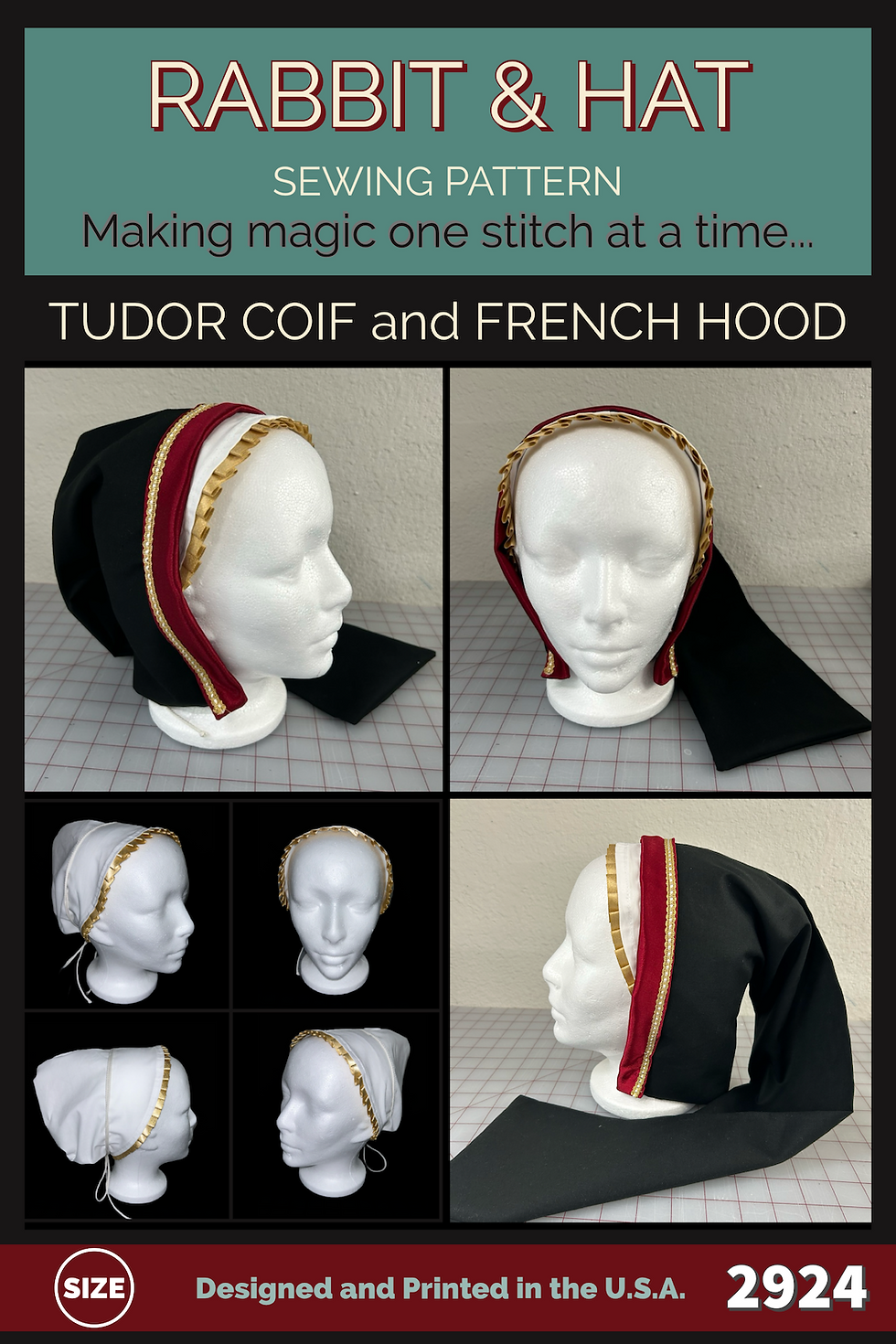 PDF Patterns | Rabbit & Hat Pattern