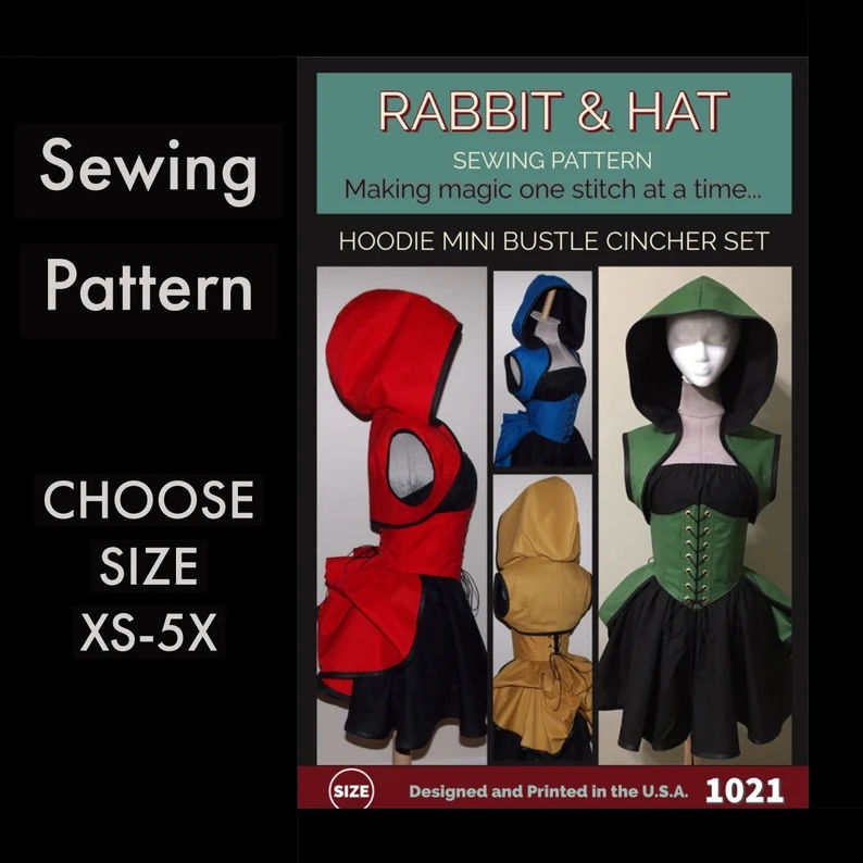 Fantasy Cincher Sets | Rabbit & Hat Pattern