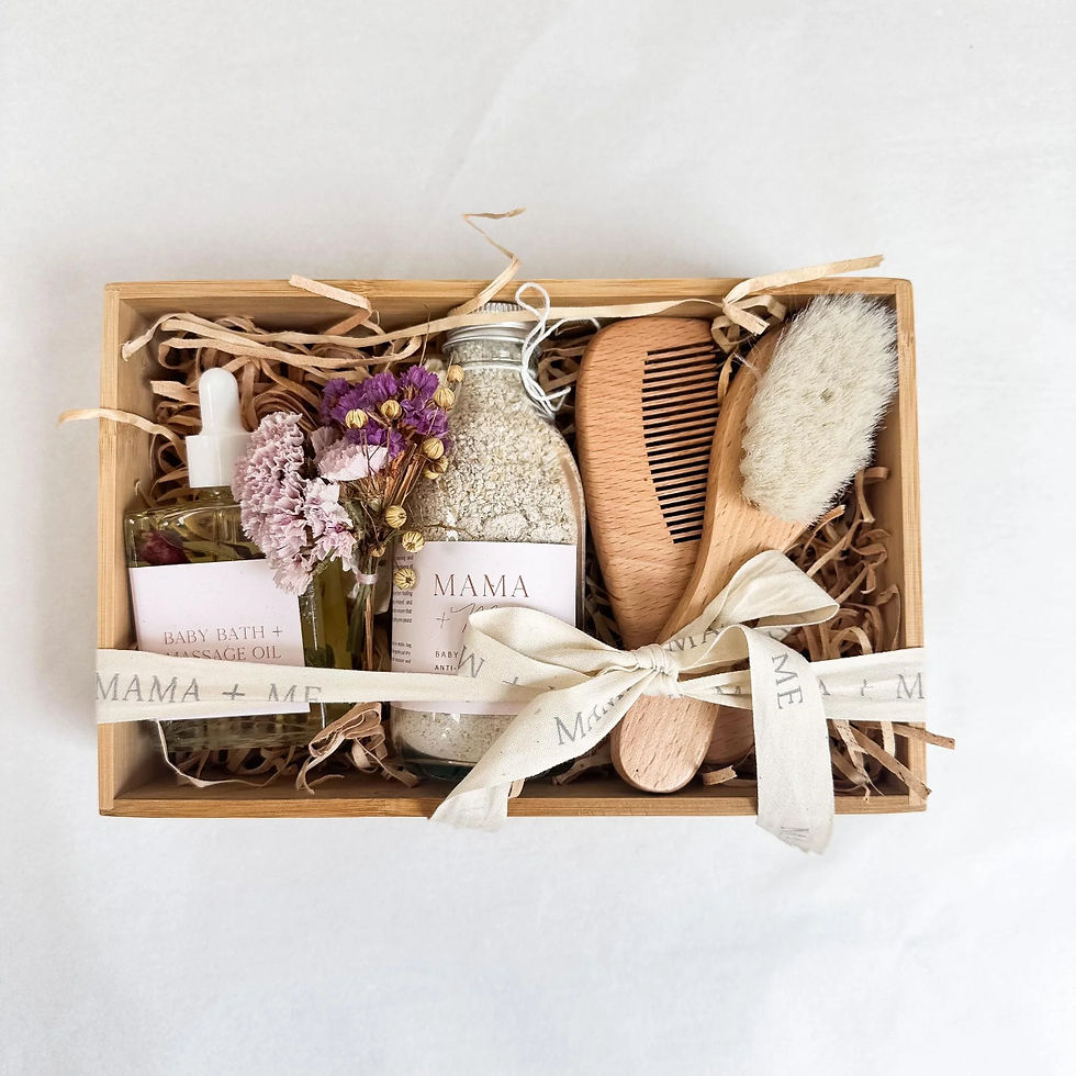 Natural baby care gift set | MAMA + ME