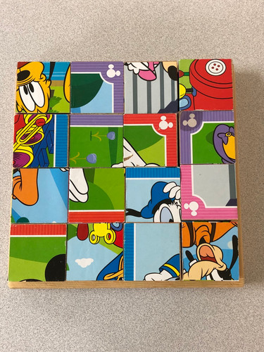 Mickey Mouse Clubhouse Wooden Cube Puzzle | reachservices