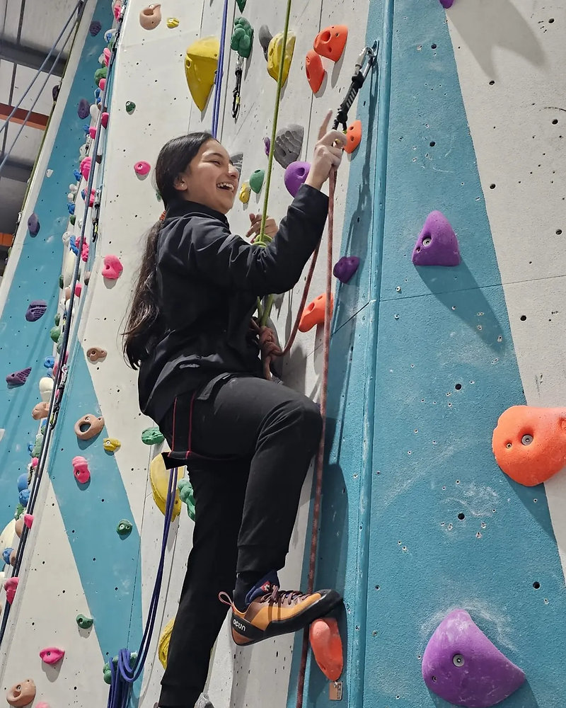Fantastic developmental climbing with young people