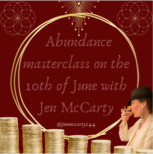 Abundance masterclass | Jenmccarty.co.uk