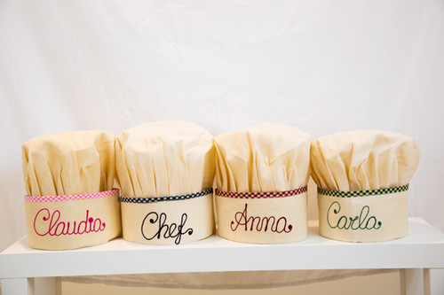 CAPPELLO CUOCO DONNA | Ricami Veronica Jeso