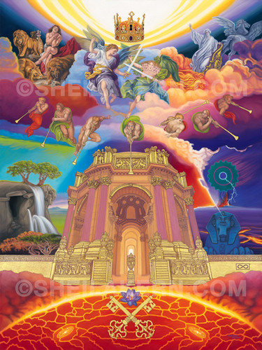 The Glory of God (Returns to the Temple) giclee | sheilakern