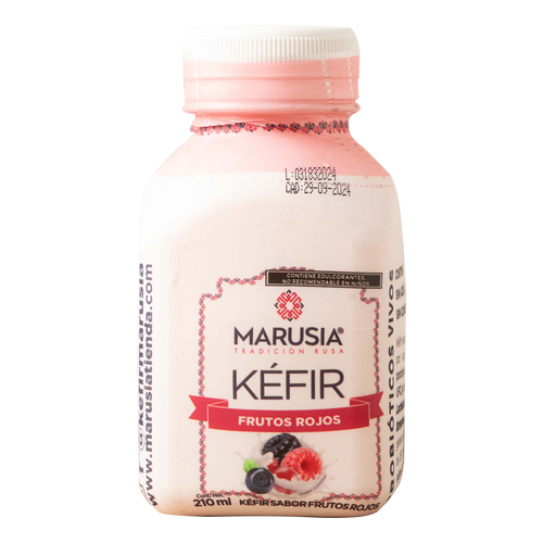 Kéfir Sabor Frutos Rojos Marusia 210ml | DAC Cancún