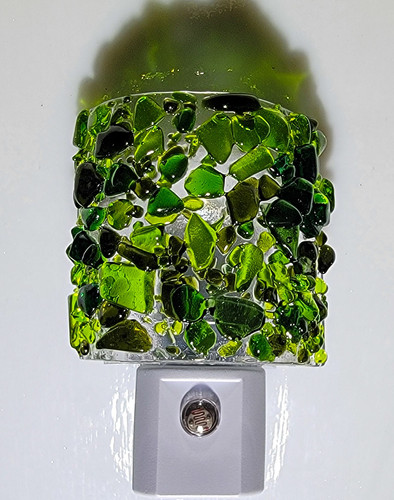 Green Fragmented | martin-art-lighting