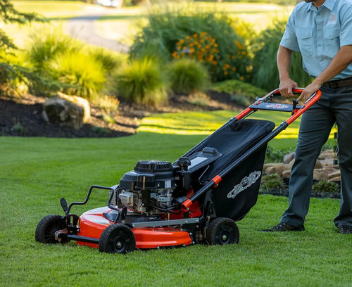 Push Mower 25" 179cc Kawasaki FJ180 | Forks Landscaping