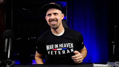 War in Heaven Veteran T-SHIRT (Unisex) | Ward Radio