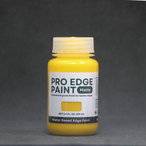 Fenice Pro Matte Edge Paint - Italian Finish - Yellow | Sneaky Leather ...