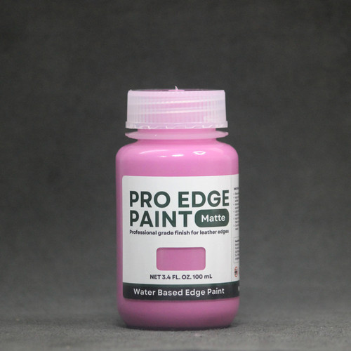 Fenice Pro Matte Edge Paint - Italian Finish - Pink | Sneaky Leather India
