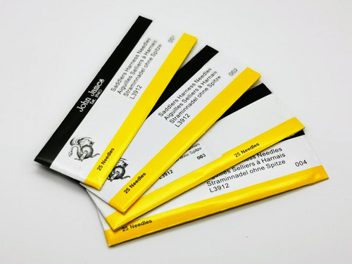 John James Saddlers Harness Needles for Leather, Quilting & Beadwork ...