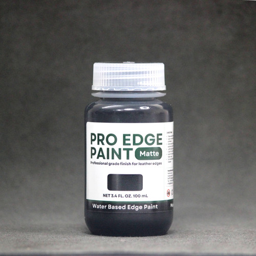 Fenice Pro Matte Edge Paint - Italian Finish - Black | Sneaky Leather India