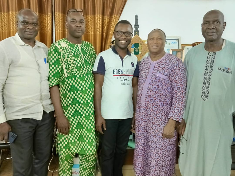 Visite de travail : Le directoire de l'Institut 2i du Congo en visite ...