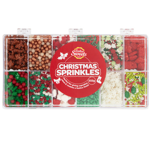 Christmas Sprinkles Tackle Box - Large | dollarsweets