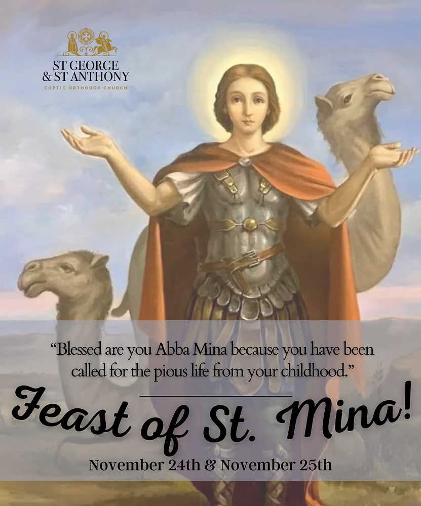 Feast of St.Mina