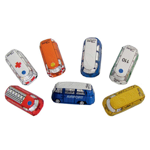 Novelty Milk Chocolate VW Buses 10 x 12.5g | The-Chocolate-Cave