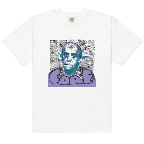 Unisex garment-dyed heavyweight t-shirt | Sonic Synapse