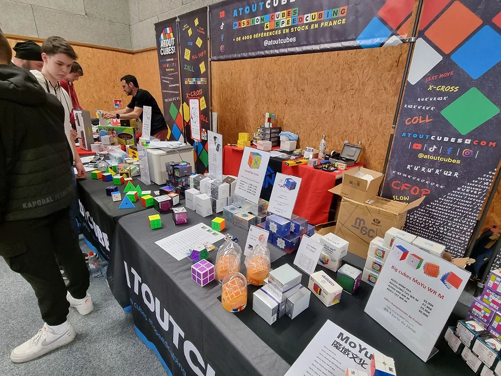 Compétition de Rubik's Cube - 25 & 26 mai