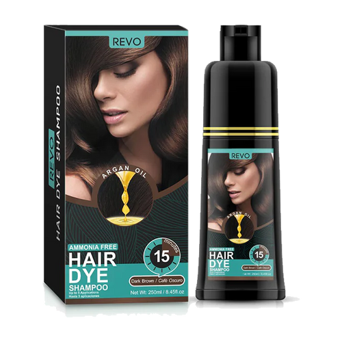 REVO HAIR DYE SHAMPOO NEGRO 250ML | IMAGEN BEAUTY SUPPLY