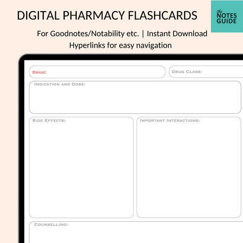 Digital Pharmacy Flashcards | TheNotesGuide
