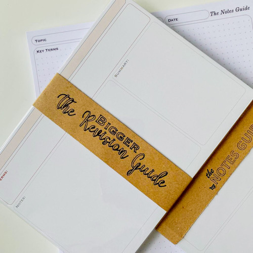 The Bigger Revision Guide & Original Notepad Bundle | TheNotesGuide