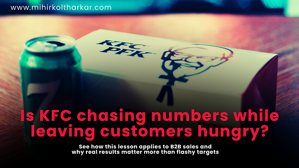 Is KFC chasing numbers while leaving customers hungry?- Mihir ...