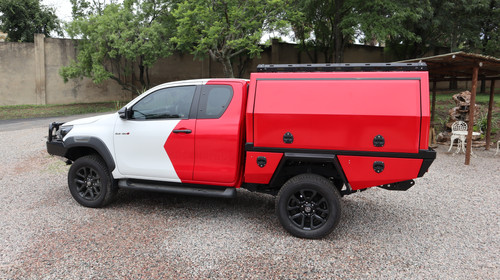 Bushtech Tray & Canopy - Service Body - for Extra Cab Hilux | XpeditioNZ