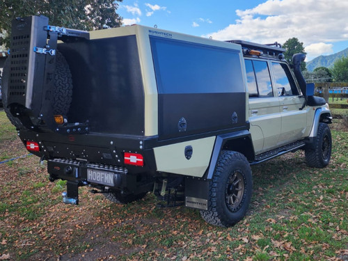 Bushtech Tray & Canopy - Service Body - for 79 Series Land Cruiser ...