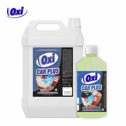 OXI CAR PLUS DETERGENTE AUTOMOTIVO COM CERA | Oxi Química