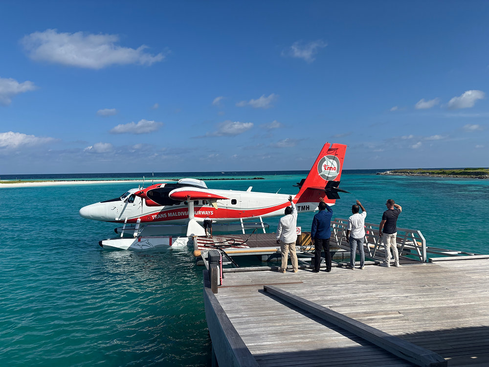 What to expect from a seaplane transfer in the Maldives