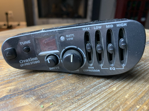 Ovation OPpro Studio preamp only | My Dusty Guitar