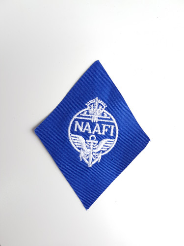 NAAFI uniform fabric badge, Reproduction | The 1940 Shop
