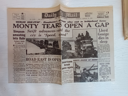 1940’s newspaper | The 1940 Shop
