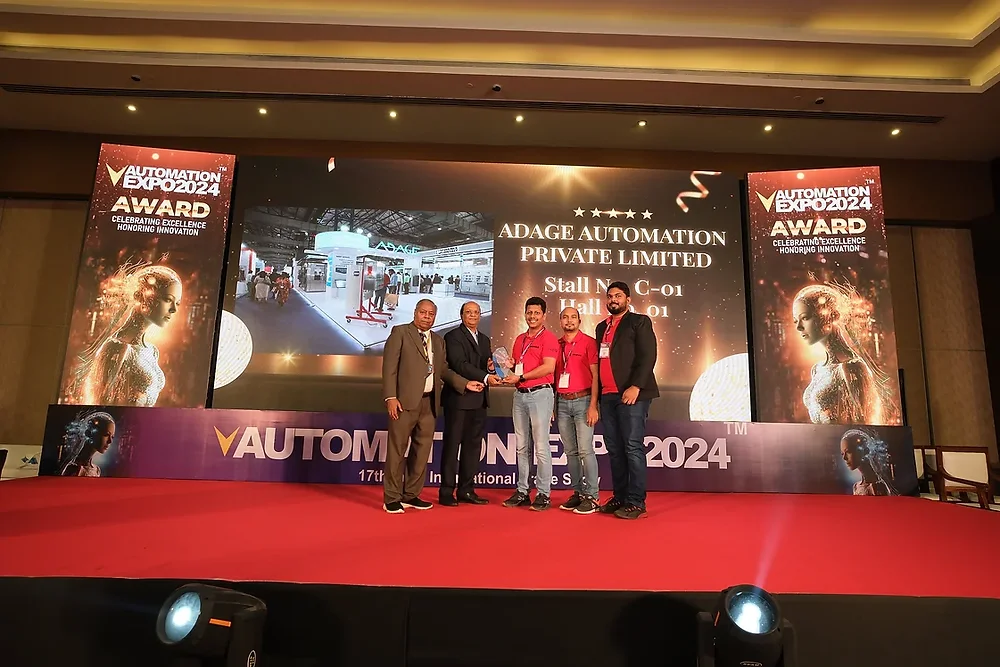 Adage Automation Wins Best Stall Award at Automation Expo 2024