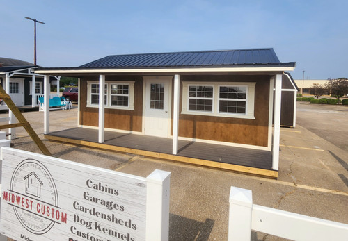 16x24 Deluxe Cabin Sold Lets Build Yours | Midwest Custom Build