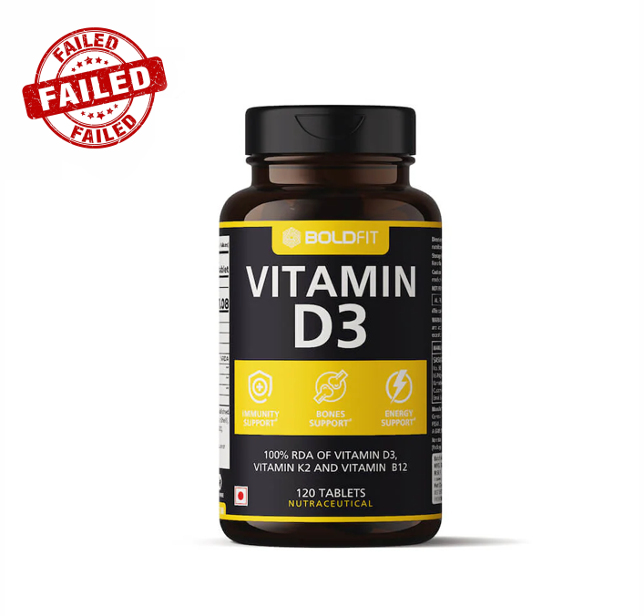 Boldfit Vitamin D3 | Trustified Certification