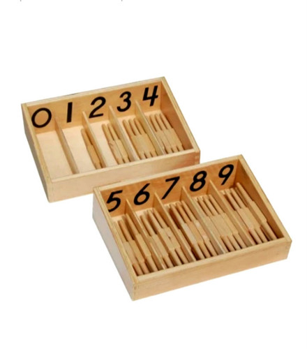 Spindle box with spindles | Montessoriteachermom