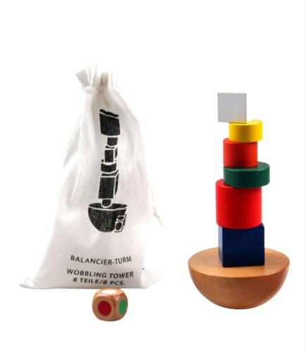 Wobbly tower | Montessoriteachermom