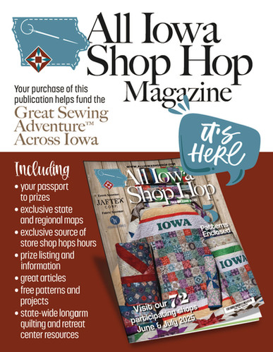 All Iowa Shop Hop Magazine 2025 | Bee Quilty