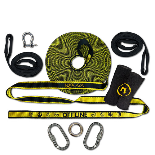 Kit Primitivo Offline 30m - Slackline 25mm | nokaya-slackline