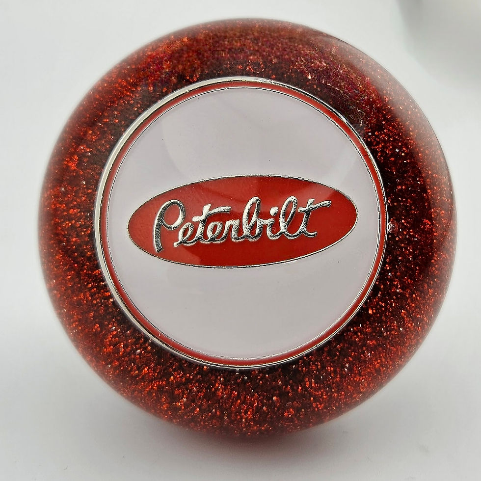 Trucker Knobs | Metal Flake City 2/6