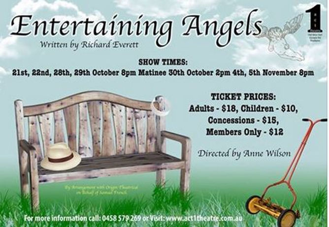 Review - Entertaining Angels: humour lightens the darkness