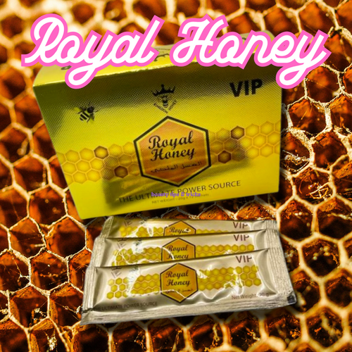 PACKET OF VIP ROYAL HONEY | DreamlandTranquility
