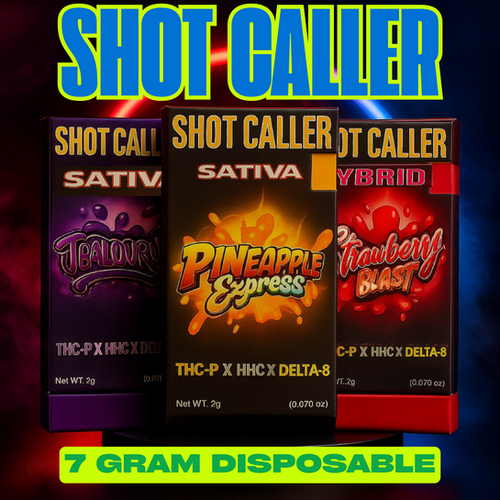 SHOT CALLER 7g DISPOSABLE VAPE | DreamlandTranquility