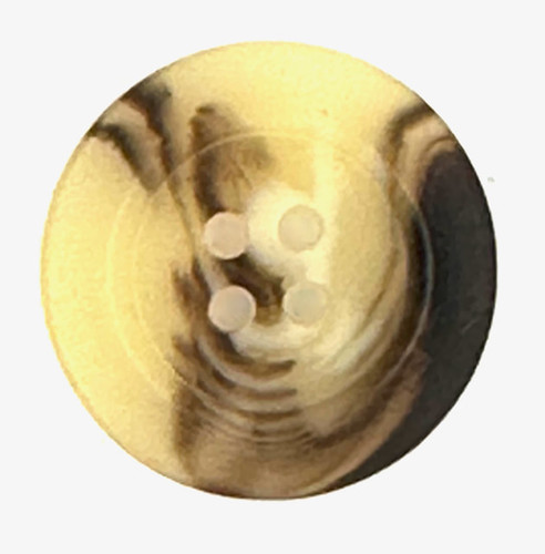 Plastic Button - mock horn 4-hole (R891) | All Buttons