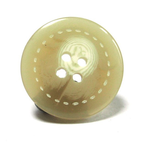 Plastic Button - mock horn (R397) | All Buttons