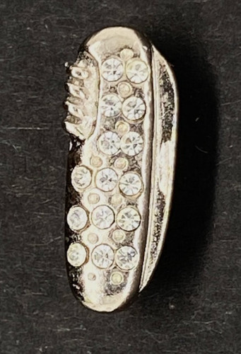 Jewelled Button / Cufflink - Swiss army knife with crystals (R770 ...