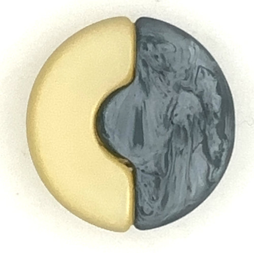Plastic Button - couture range, 2-tone (R908) | All Buttons