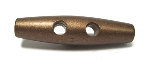 Plastic Toggle Button - Copper (R377) | All Buttons