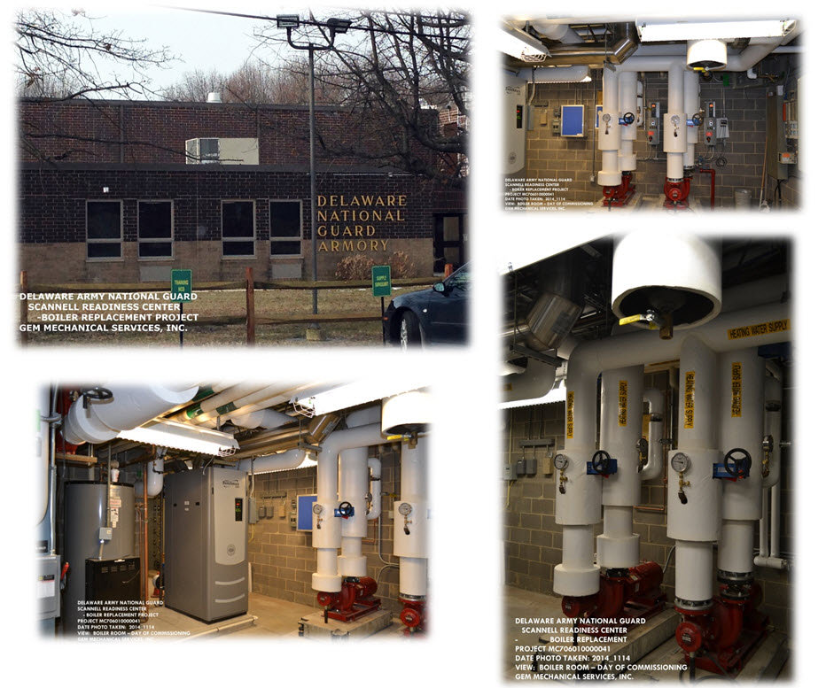 Scannell Readiness Center - Boiler Replacement | GEM Mechanical Services